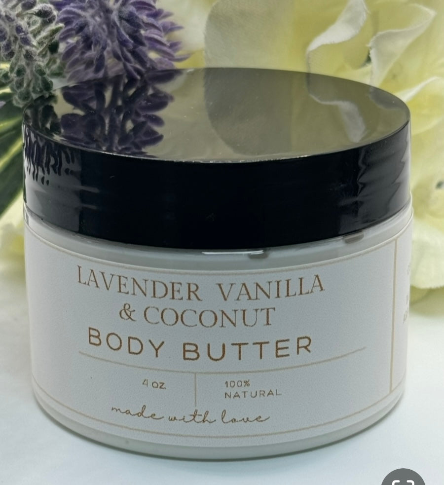Lavender Vanilla Coconut Body Butter – Kelly Marie's Essentials