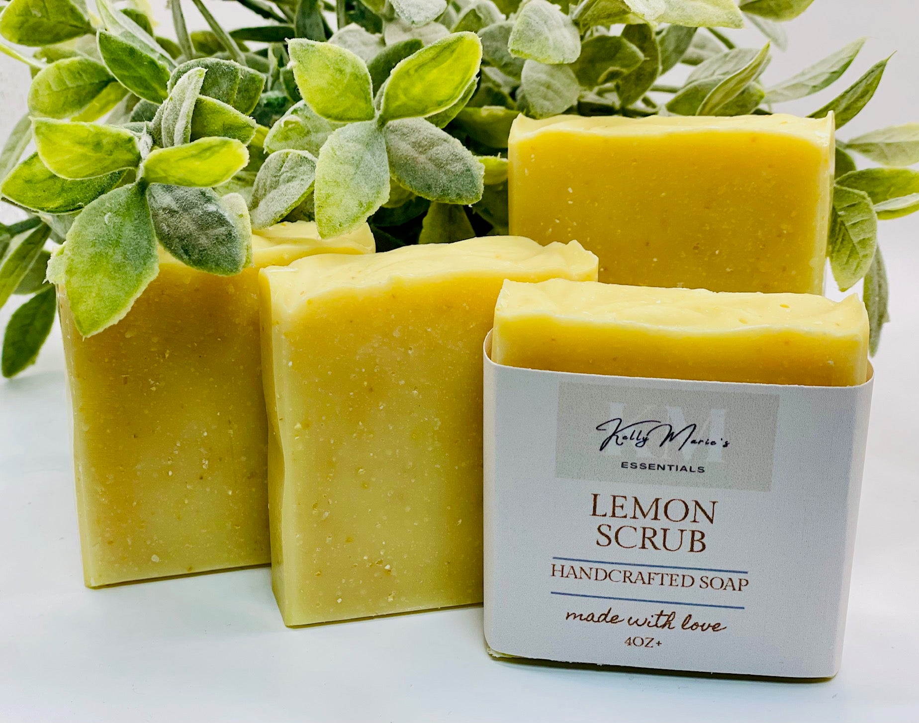 Lemon Scrub Soap – Kelly Marie's Essentials